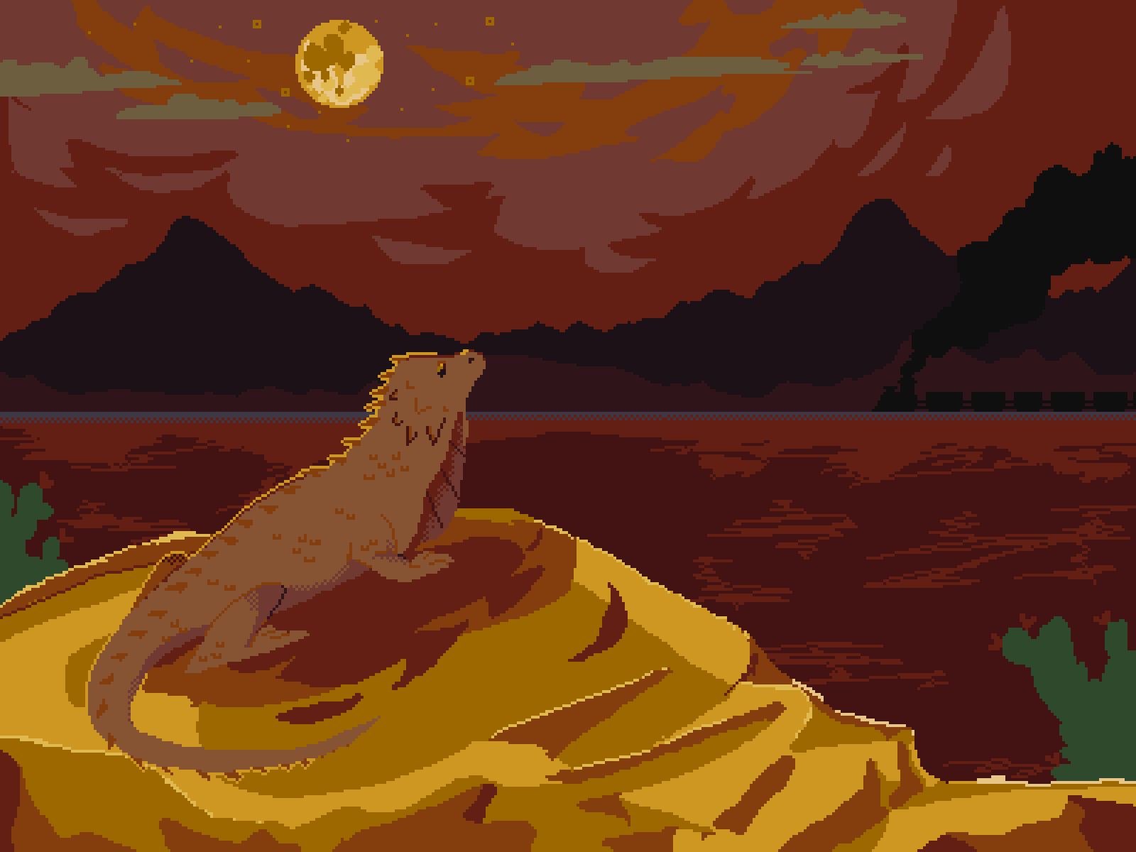 Pixilart - smaug 16 contest by a-pUrpl3-smuRF