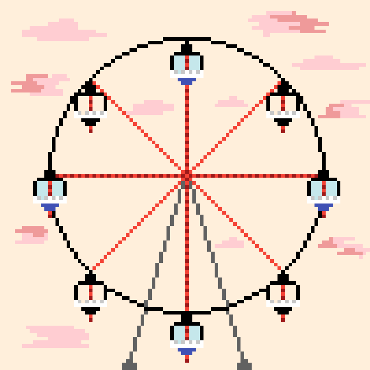 Ferris Wheel - Daily Art Challenge - Pixilart