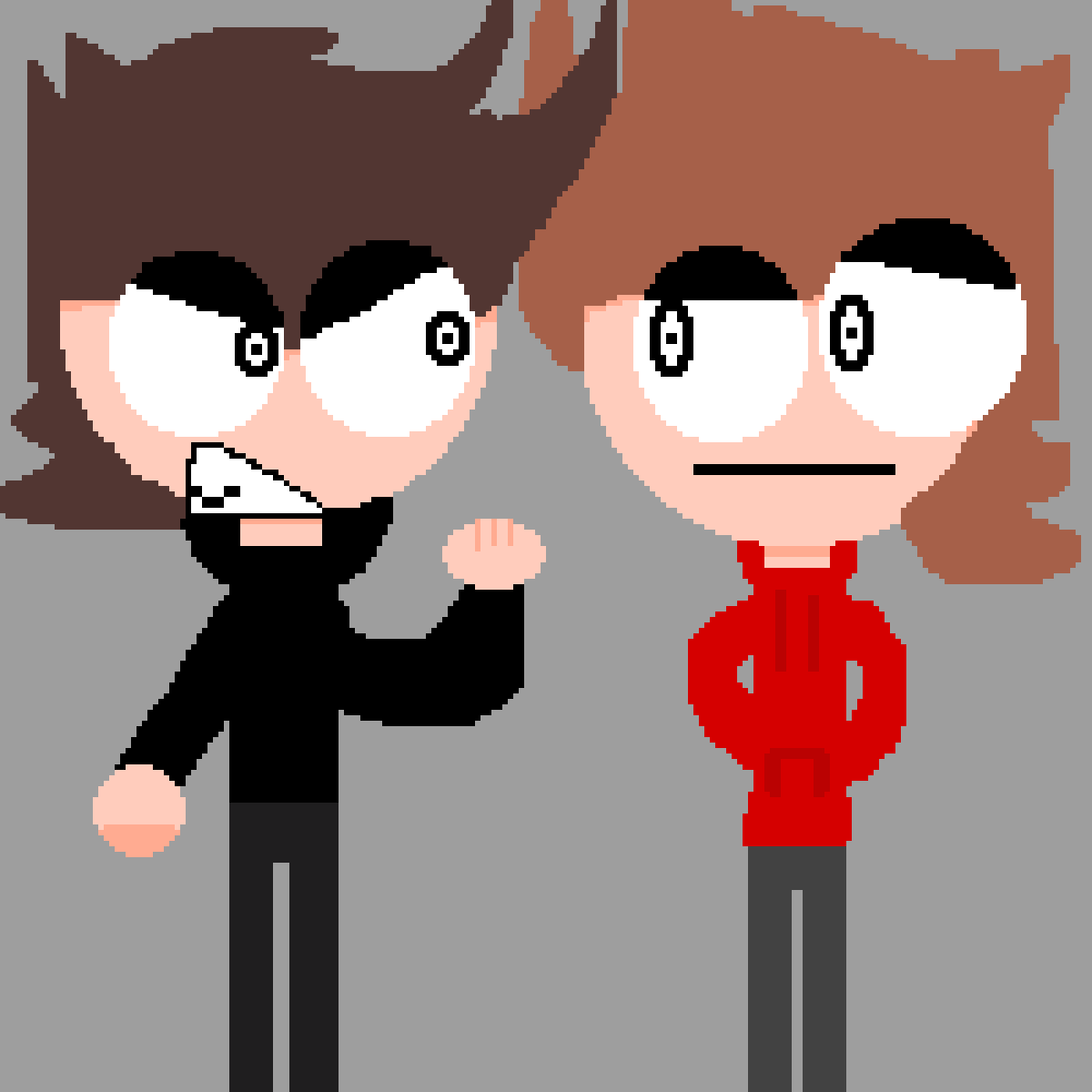 Pixilart - Tord vs Original Tord by T0RD723