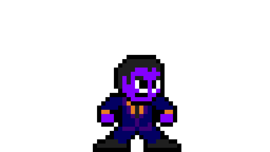 Pixilart - Purple Man by PixelNinja1818