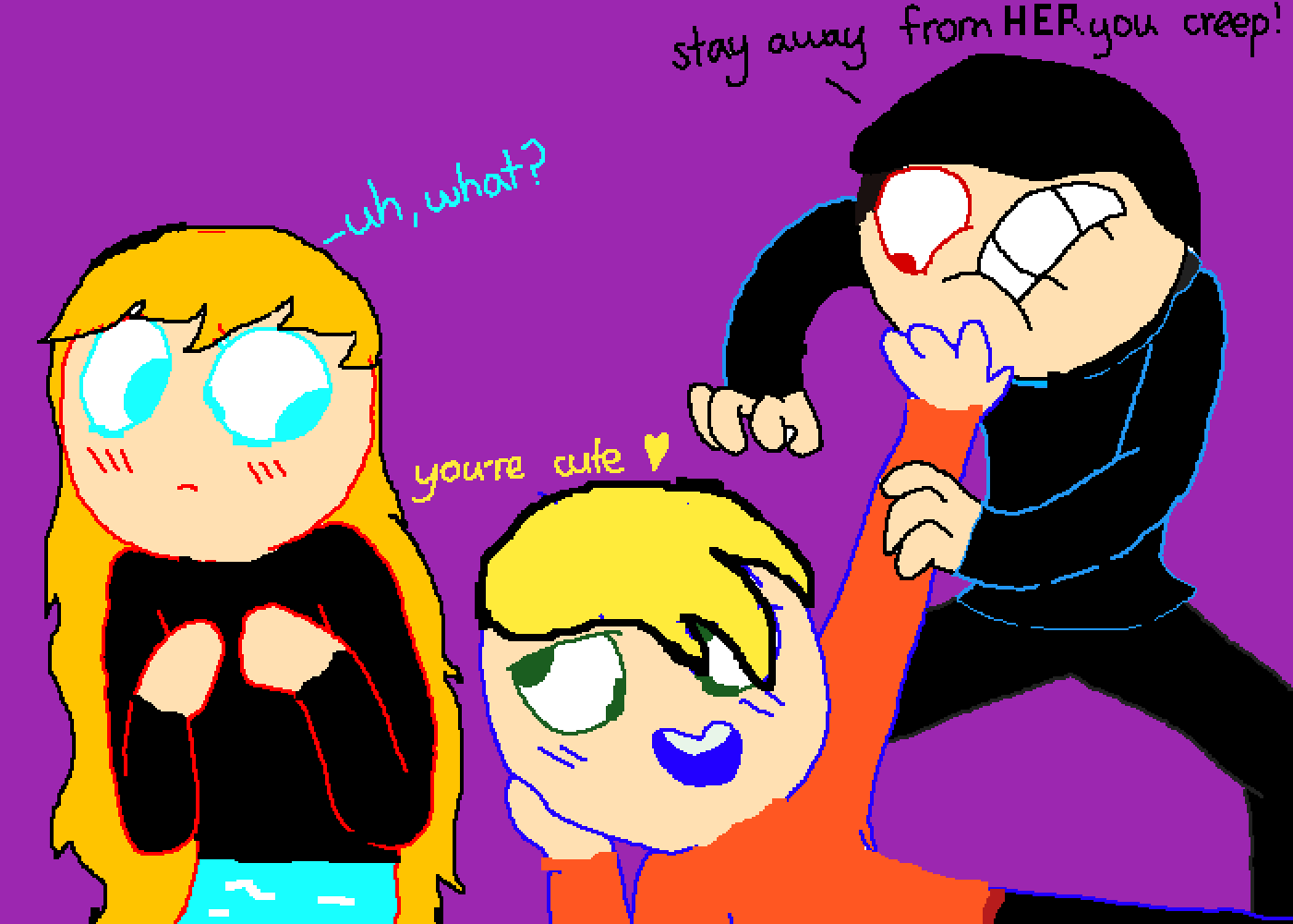 Pixilart - Wolfy, Mason, and Regan by Wolfy-Jazzing99