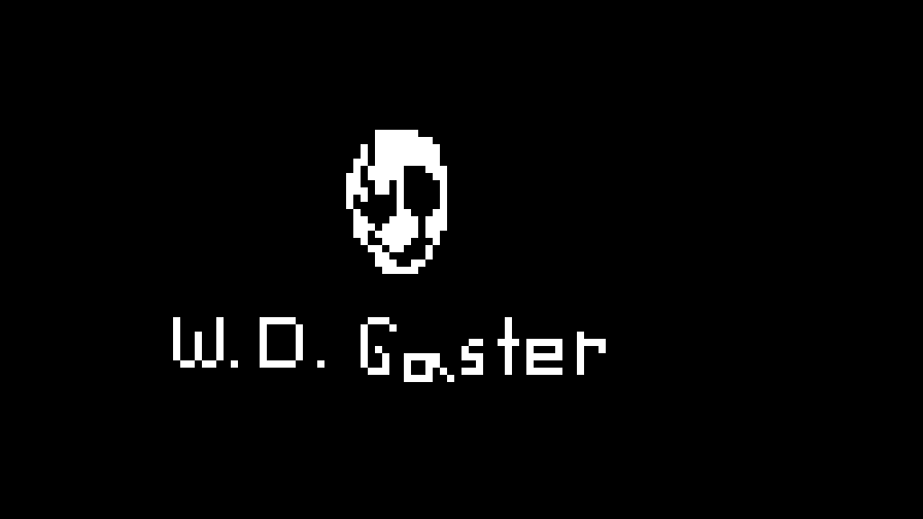 Pixilart - W.D. Gaster by maiki