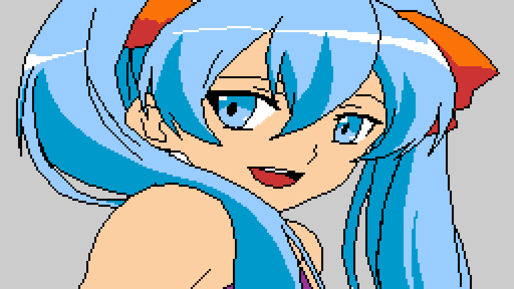 Pixilart - Hatsune Miku by liuWoods