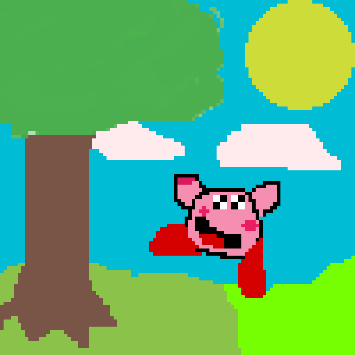 Pixilart - Kirby dancing by Pvz-Art