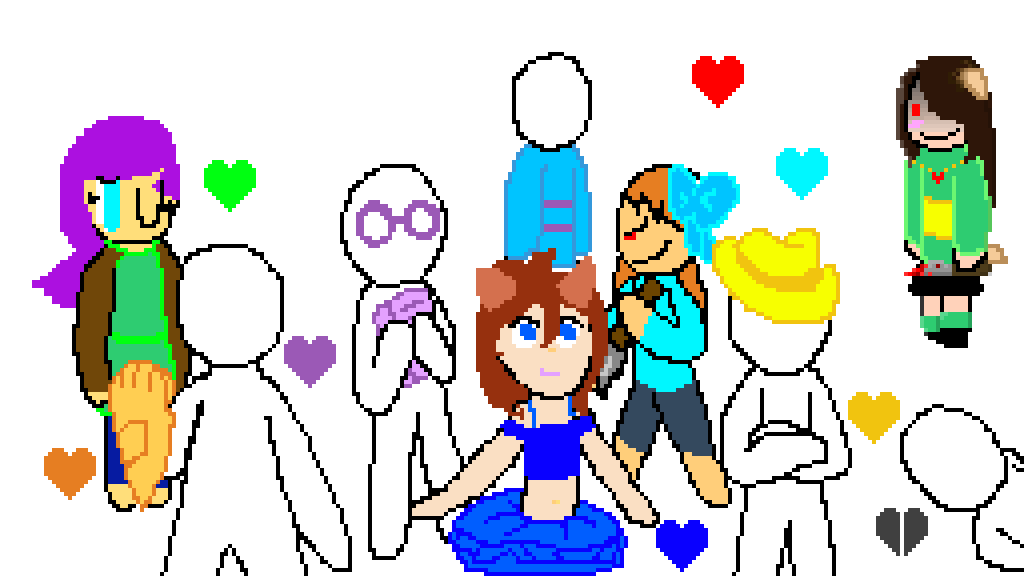 Pixilart - Human souls collab by FFAlpaca