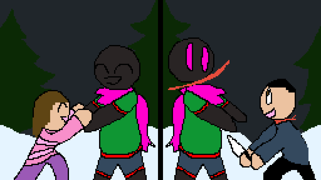 Pixilart - Undertale Collab ( Papyrus fight ) by pokeelite5