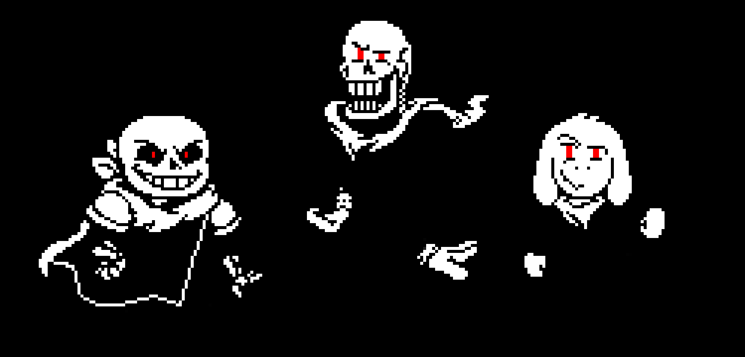 Pixilart - phantom time trio by Skittle-bittle