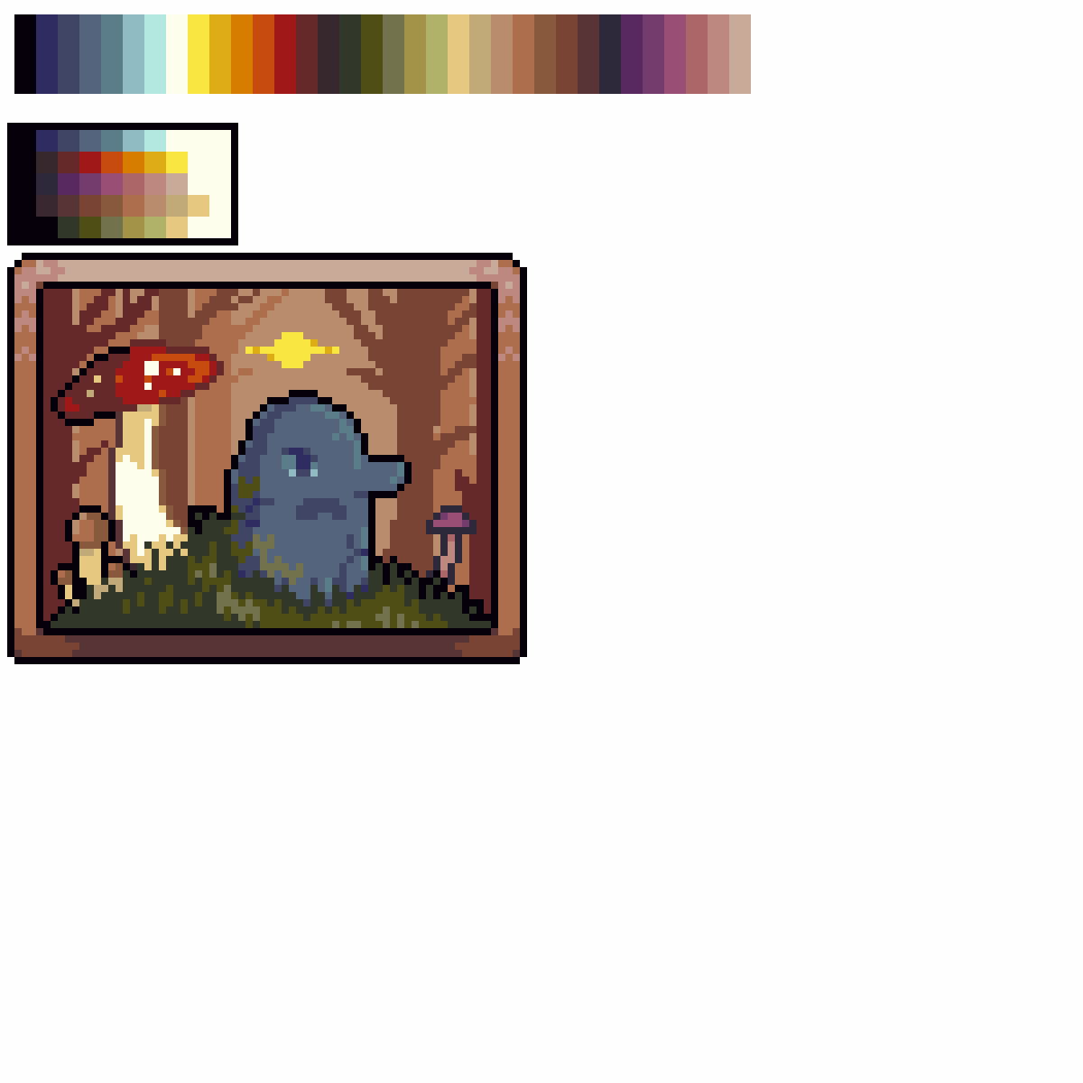 Pixilart - Somber leaves by Lavakitty