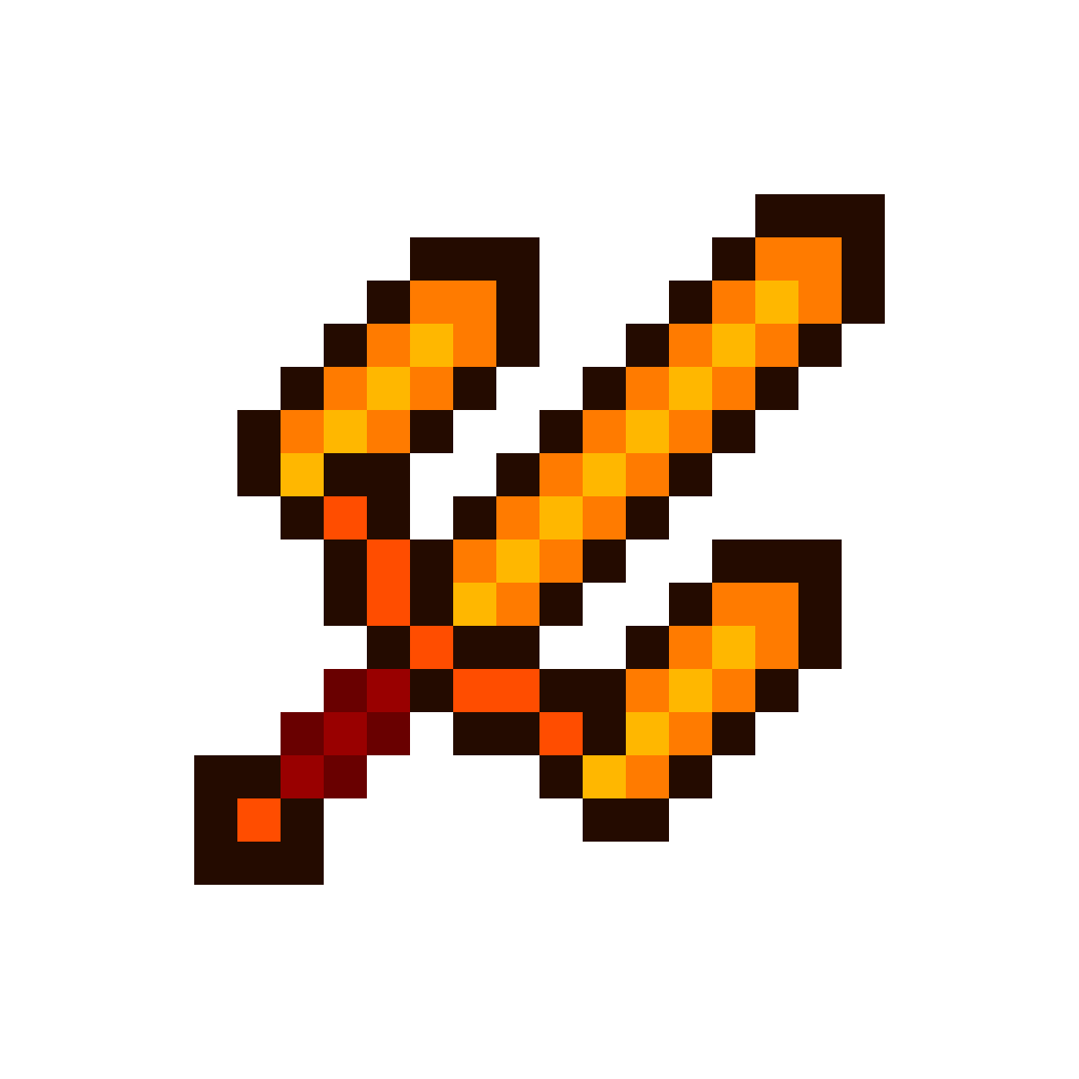 Pixilart - Elemental Fire Sword by Helloguyssssssa