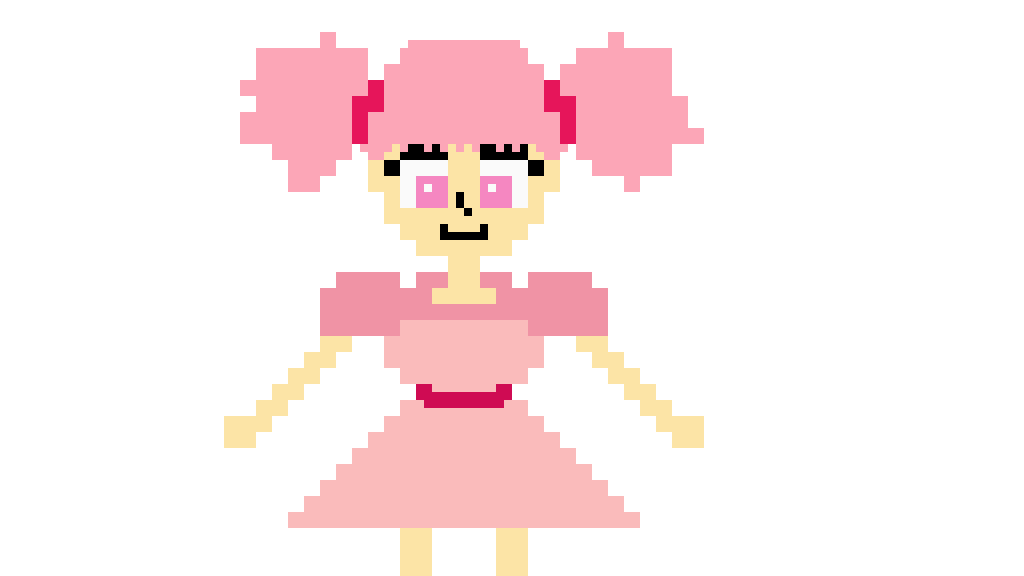 Pixilart - Simple Madoka by Anonymous