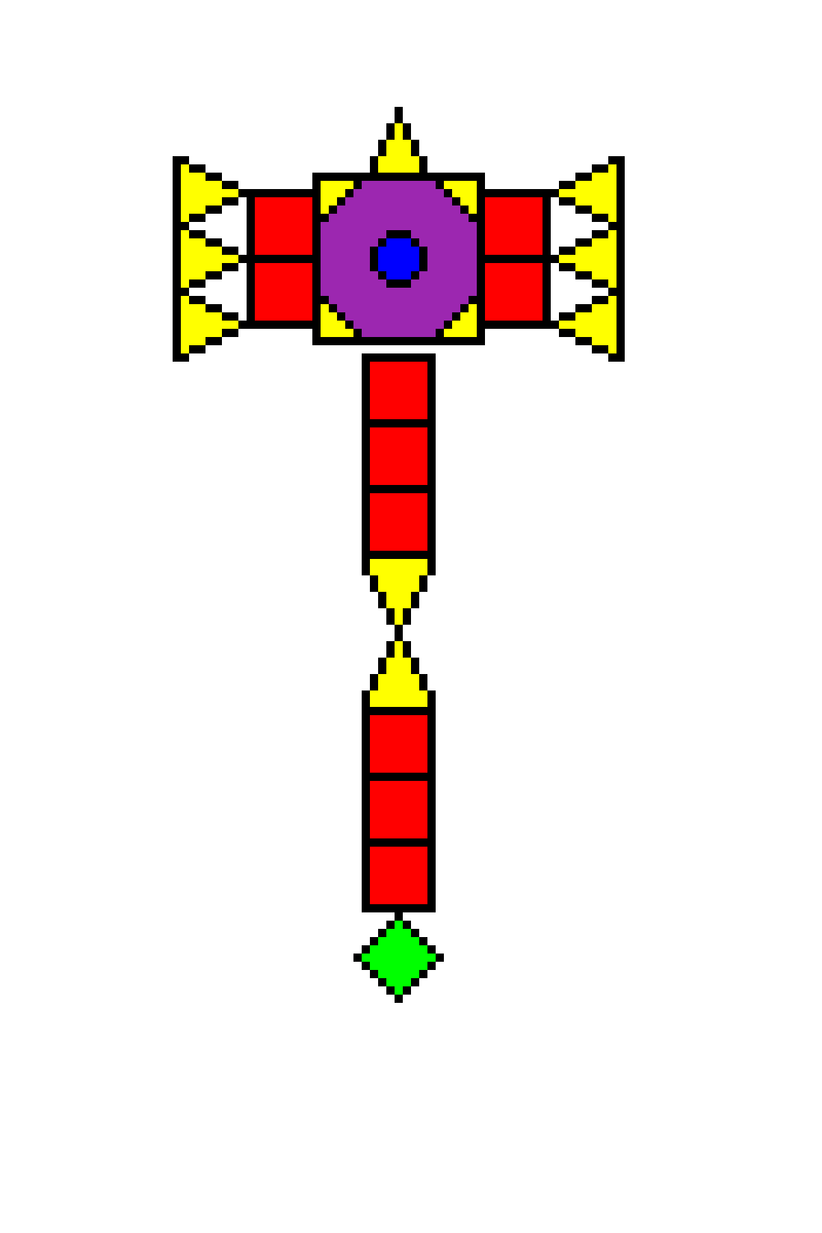 Pixilart - Geometry hammer by IGVAL