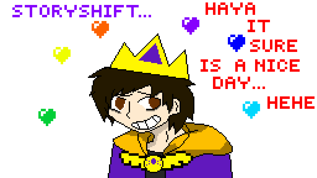 Pixilart - storyshift Oc by EdgyTeenager