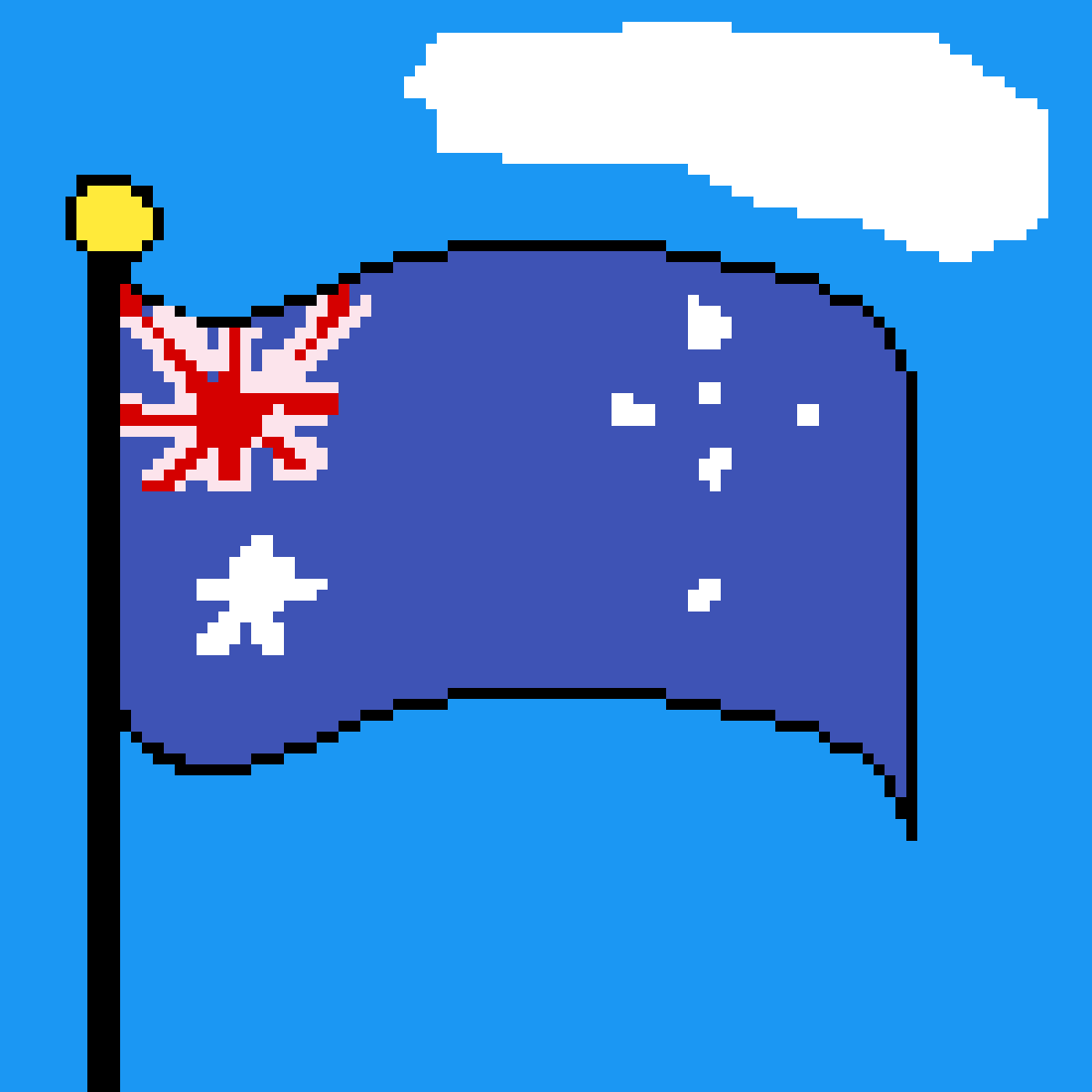 Editing Australian - Free online pixel art drawing tool - Pixilart