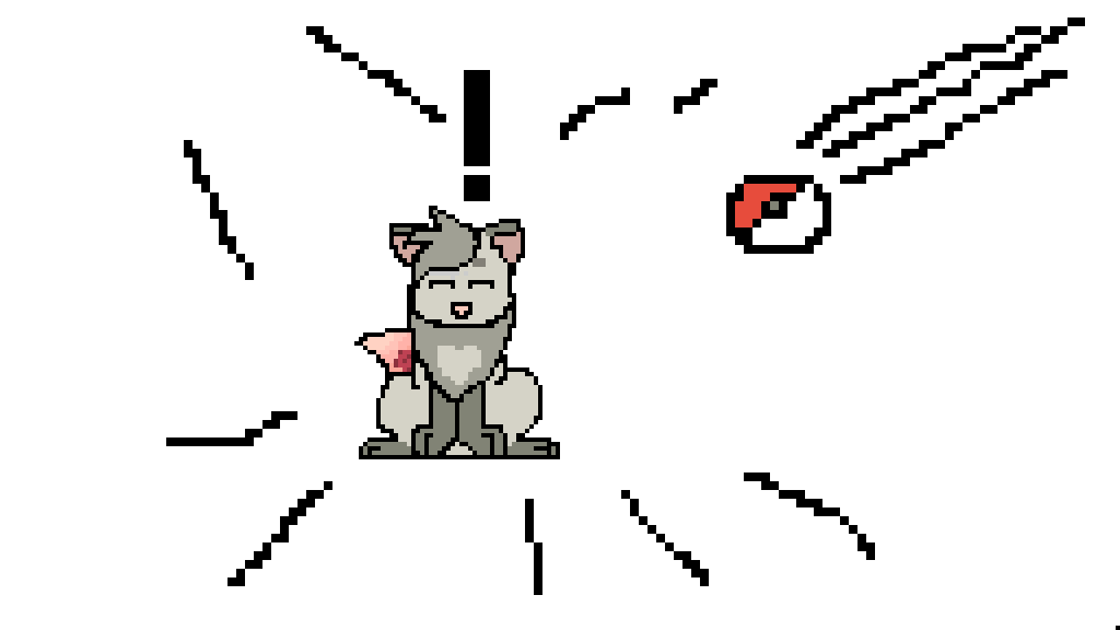 Pixilart - pokemon capture by nath6240