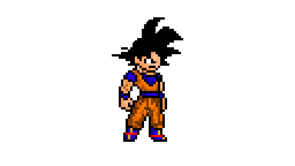 Pixilart - goku by Anonymous