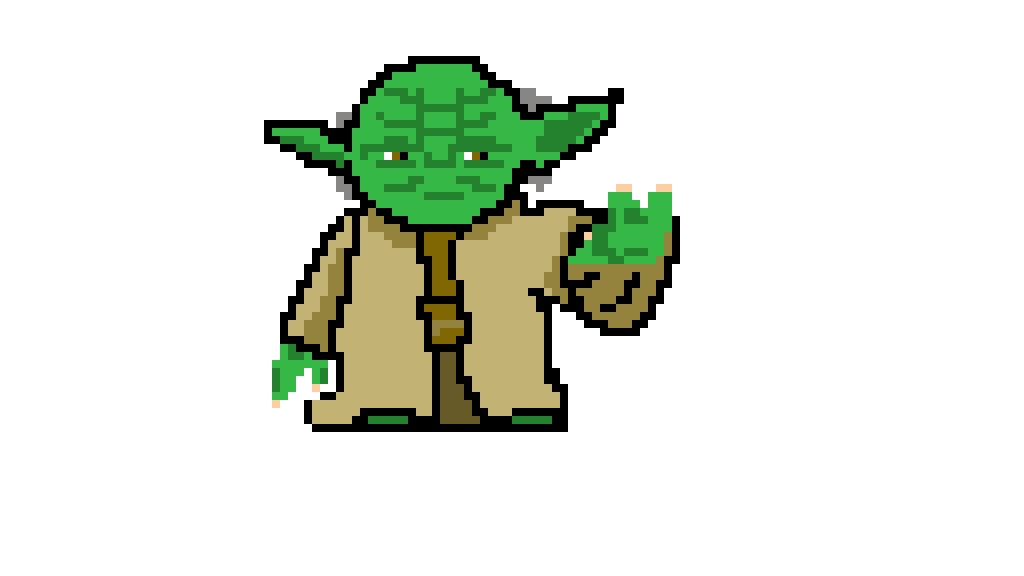 Pixilart - Yoda! by NotZeenan