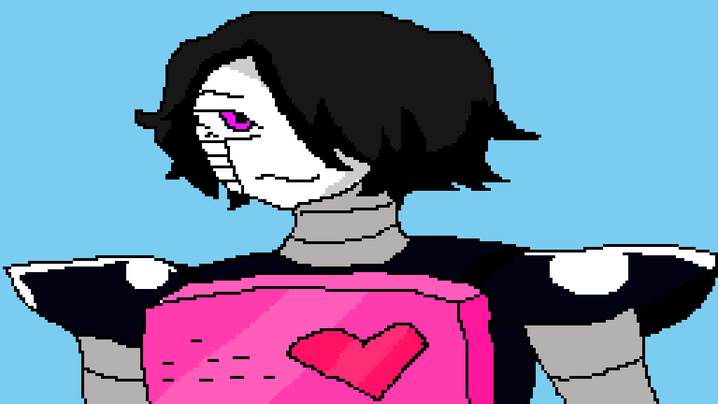 Pixilart - Mettaton by BlackSheep