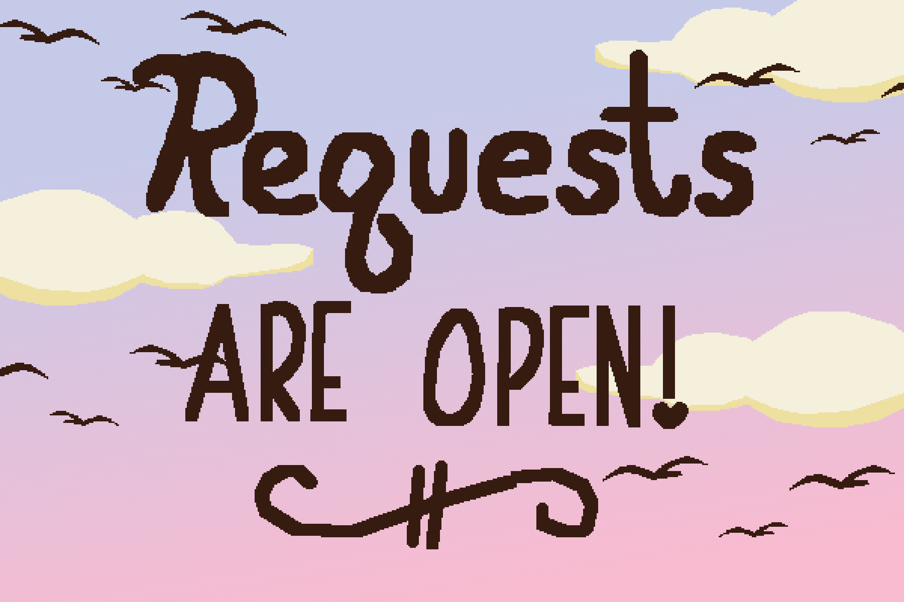 Pixilart - Requests are Open by PandaManda
