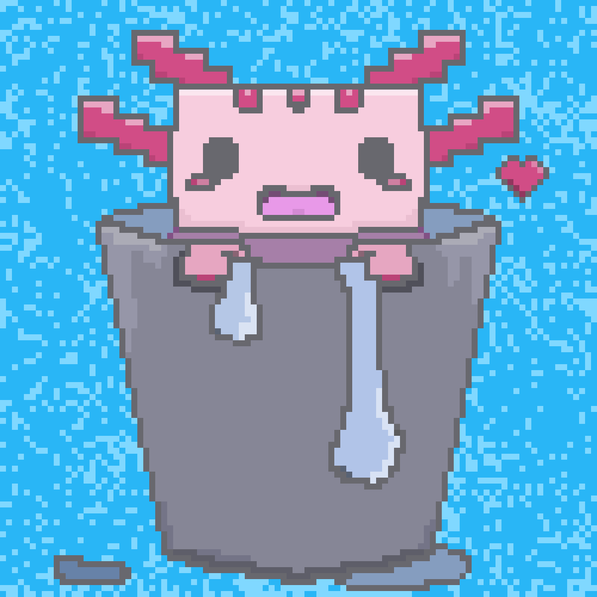 Pixilart - Minecraft Axolotl UwU by Katlyn