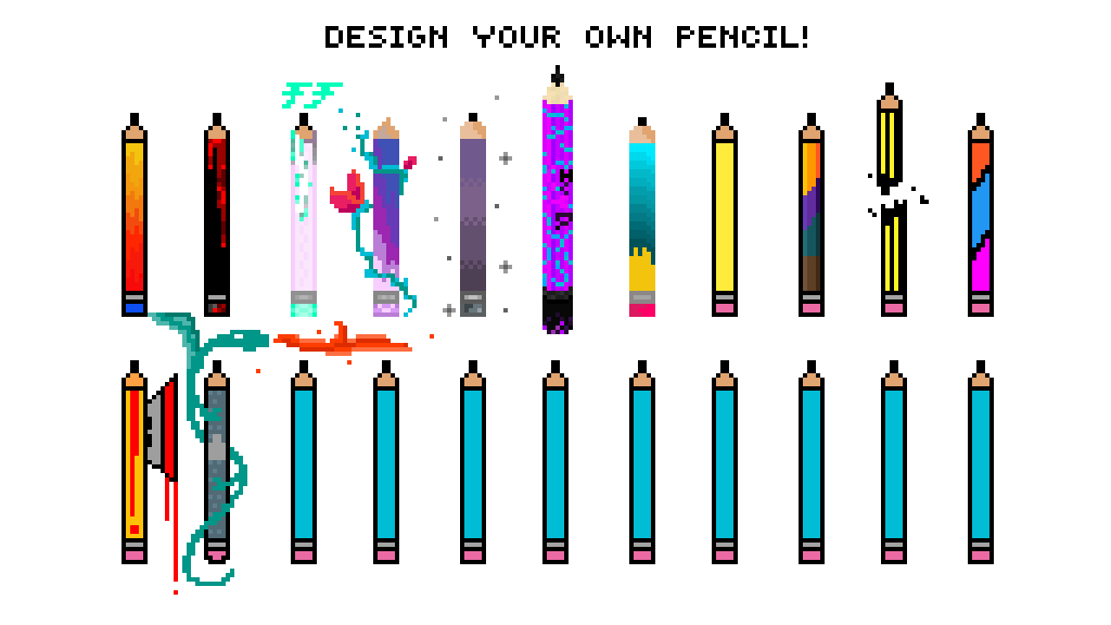 Editing Design your own pencil - Free online pixel art drawing tool ...