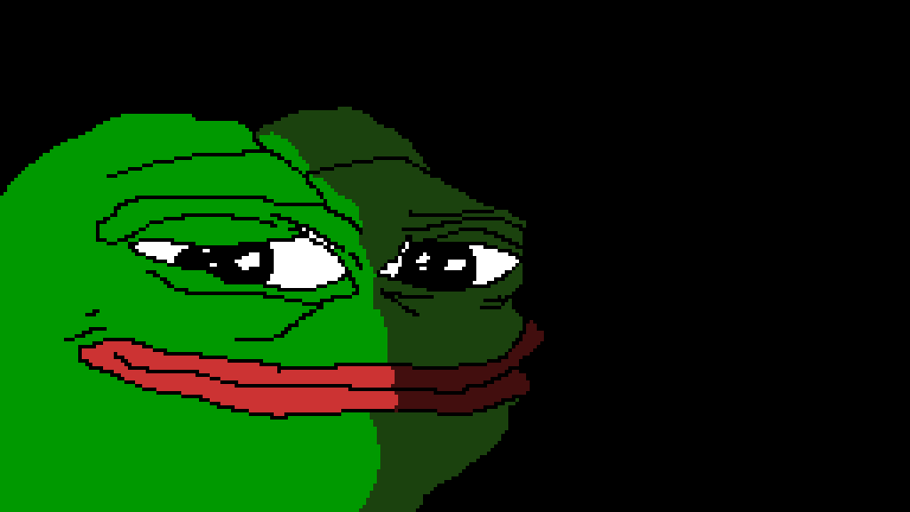 Pixilart - The Pepe of the darkness by Bretches