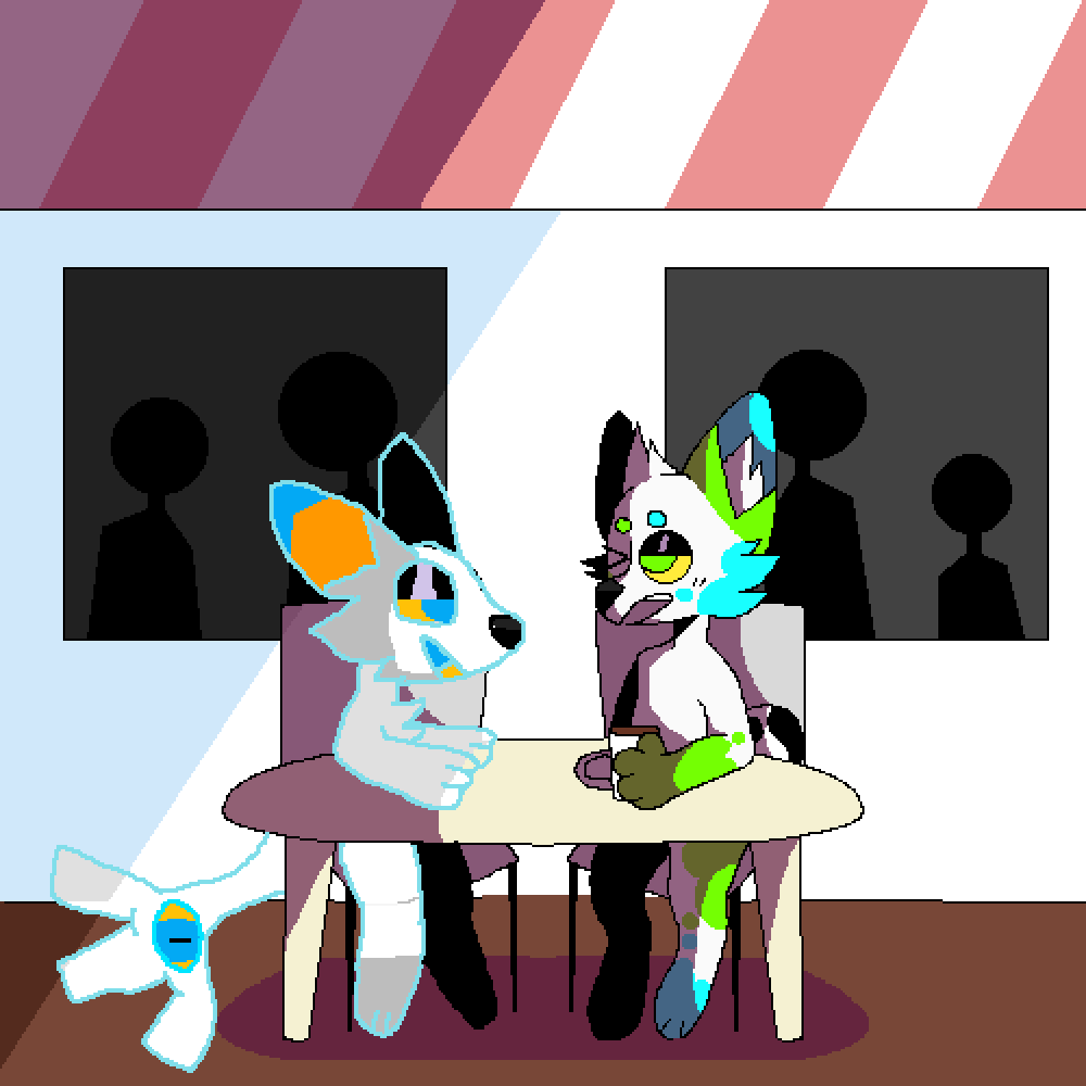 Pixilart - collab by Lostincyberspac