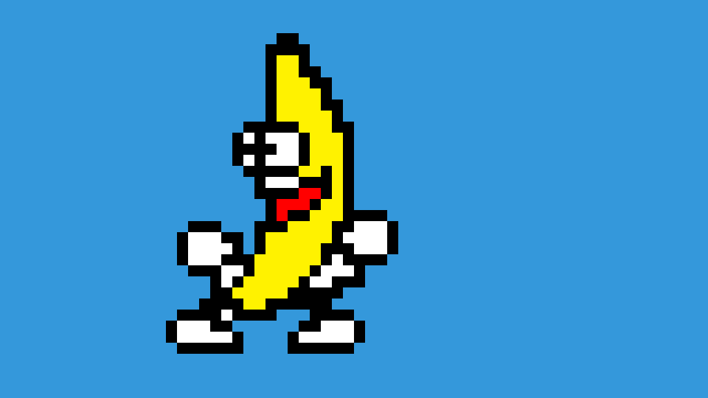 Pixilart - Banana by SunnY-PixelArt