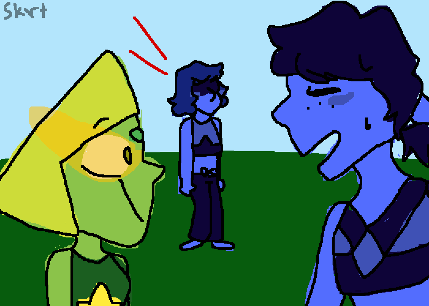 Episode 4 - Lapidot Shorts 💙💚 - Pixilart Comics