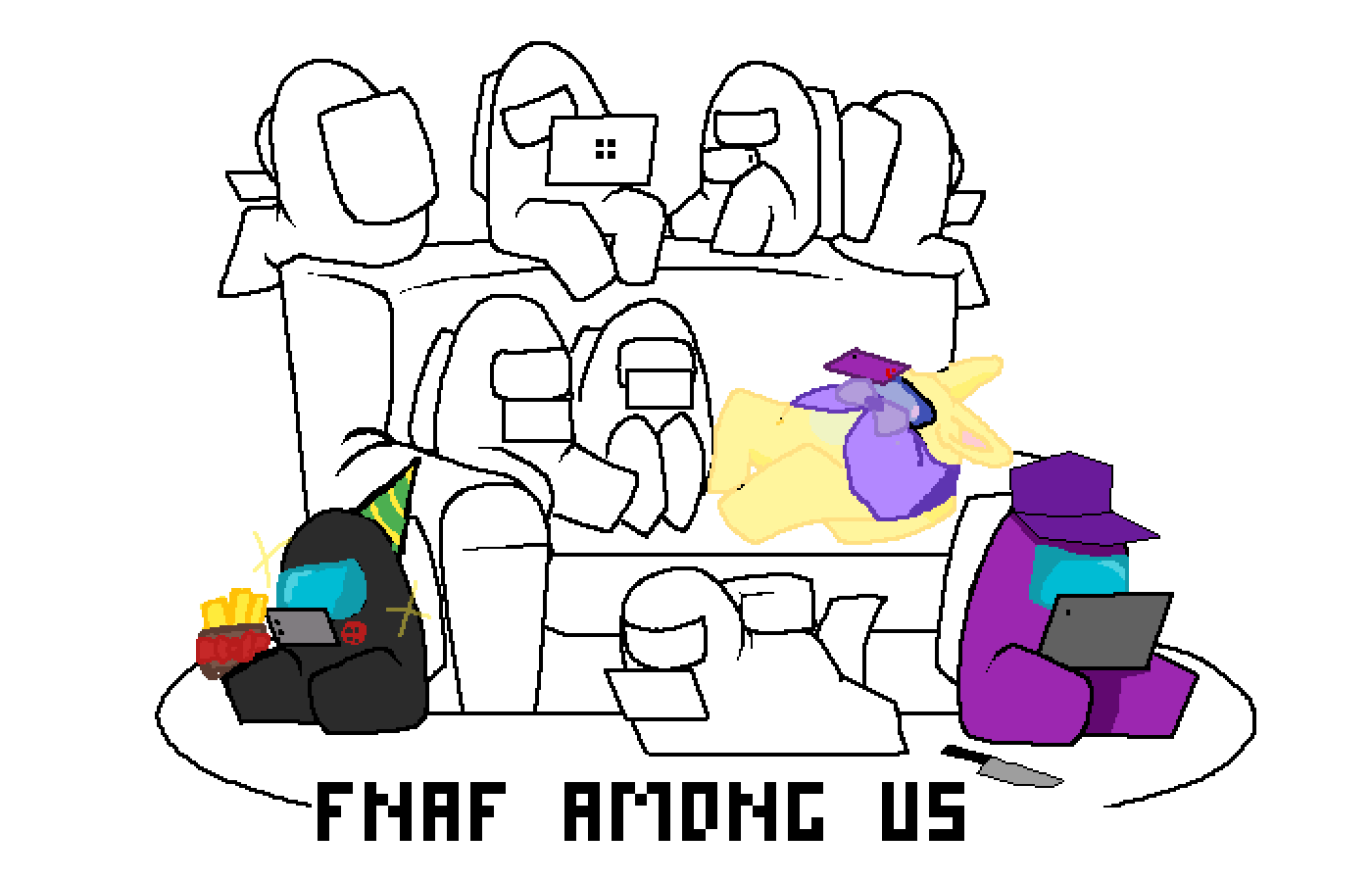 Edición Glitchtrap - Herramienta gratuita de dibujo en línea de pixel ...