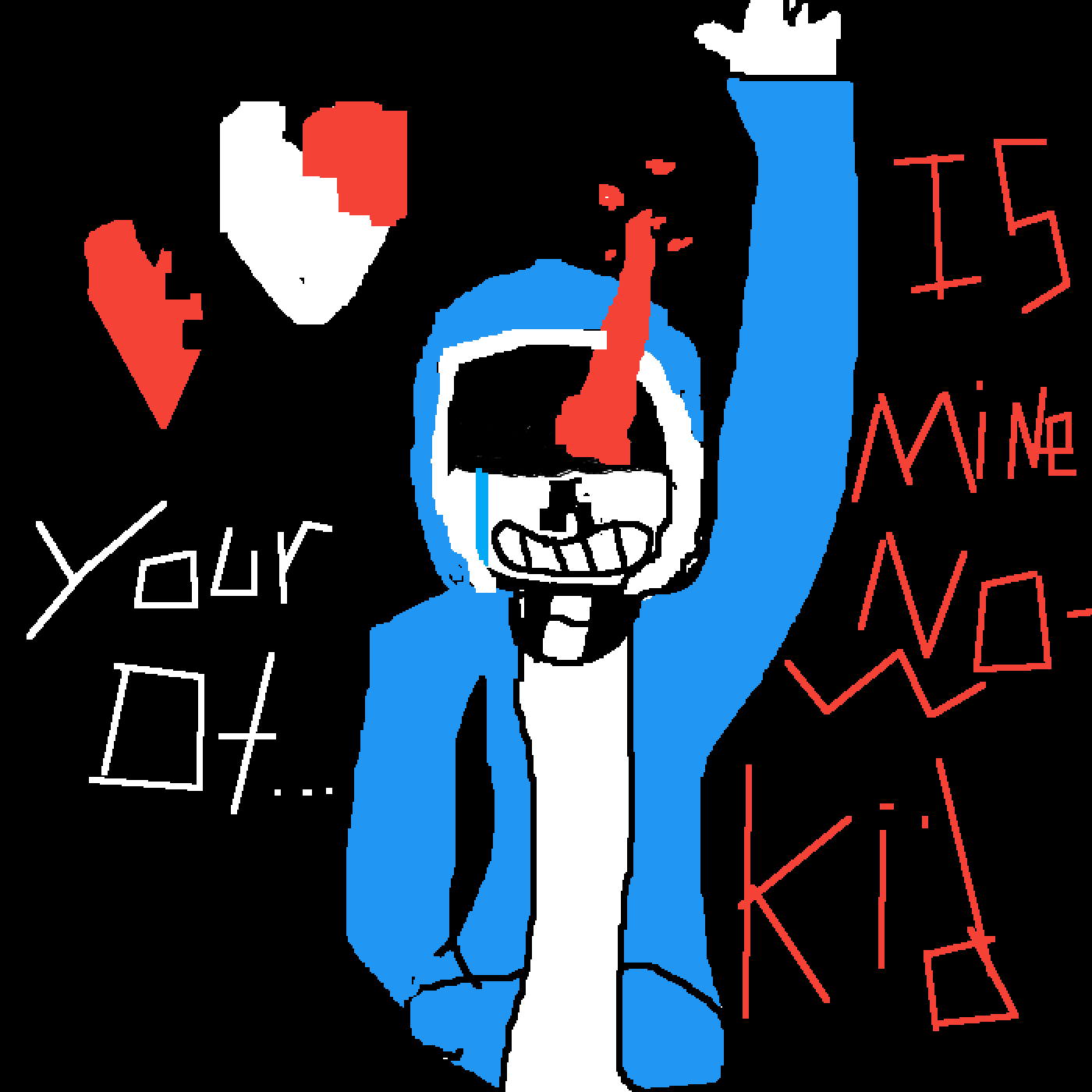 Pixilart - DT sans by Idrawundertale