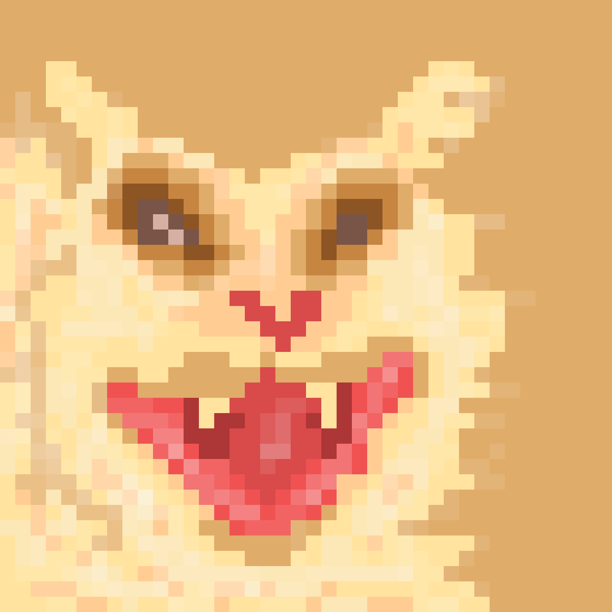 Pixilart - Very cursed cat by JoeMama1