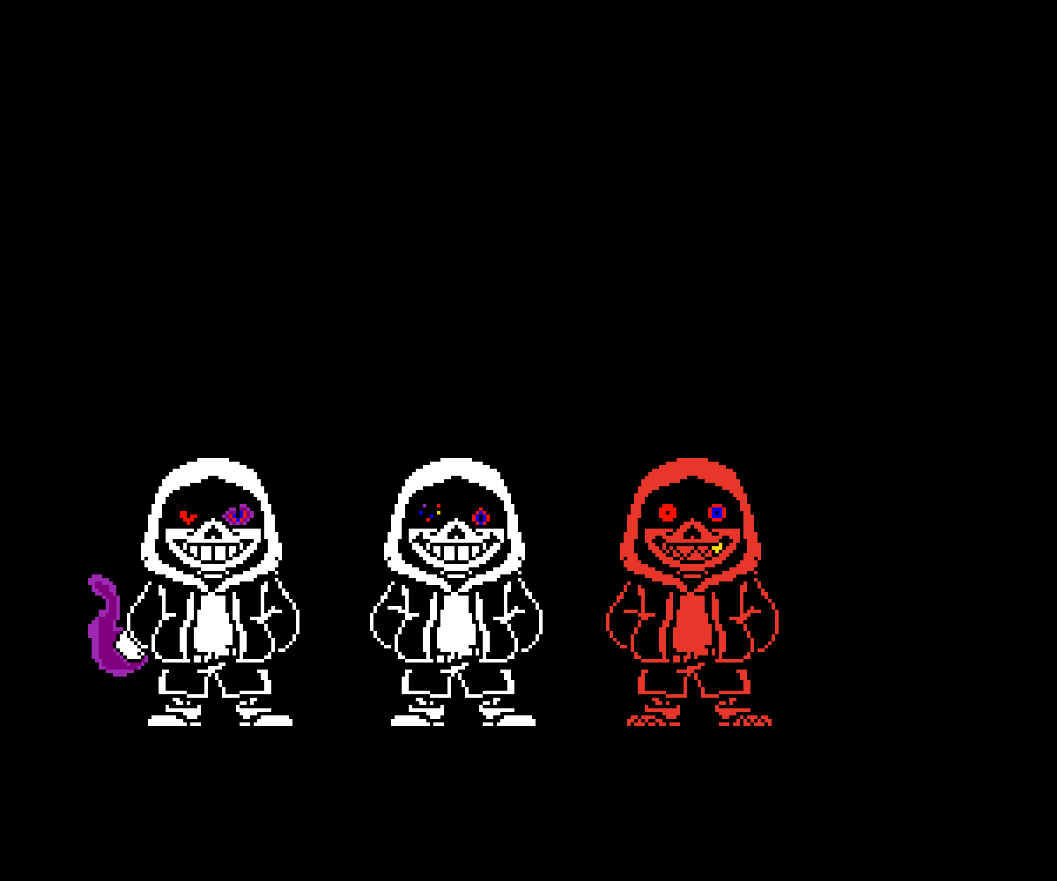 Pixilart - heros time trio by sans-error-fell