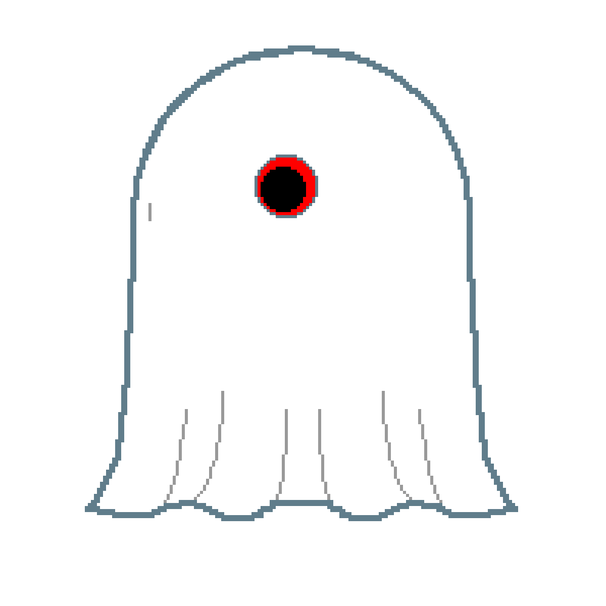 Pixilart - Ghost Pac by AllKzn