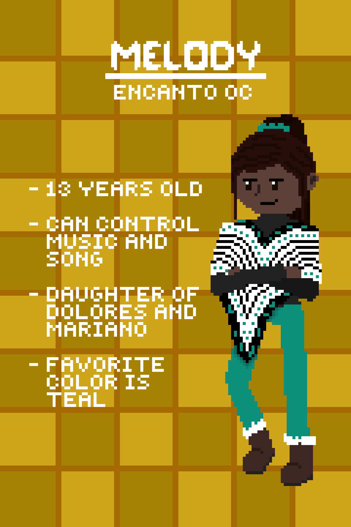 Pixilart - Encanto OC by AhsokaTano999