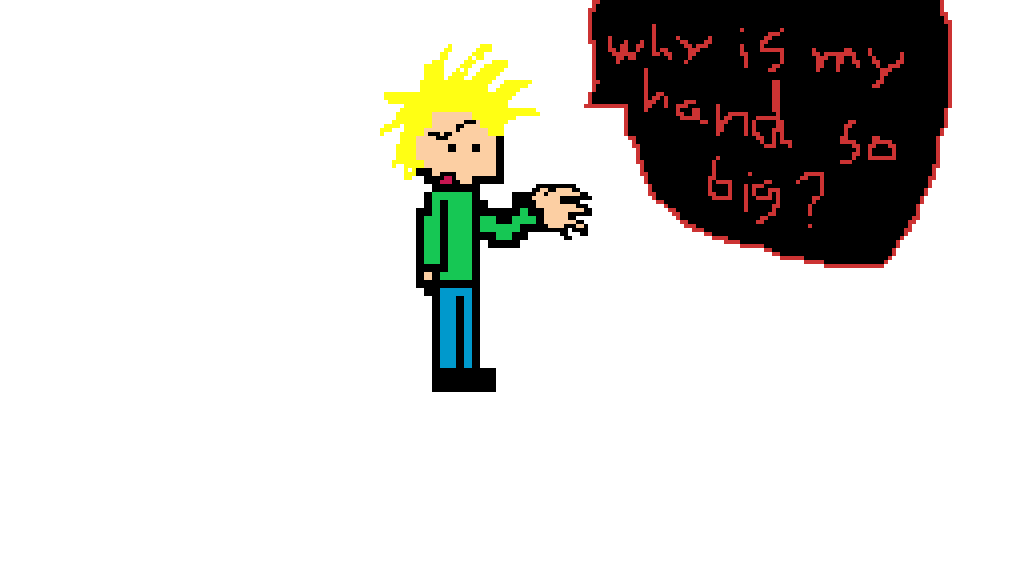 Editing hands... - Free online pixel art drawing tool - Pixilart