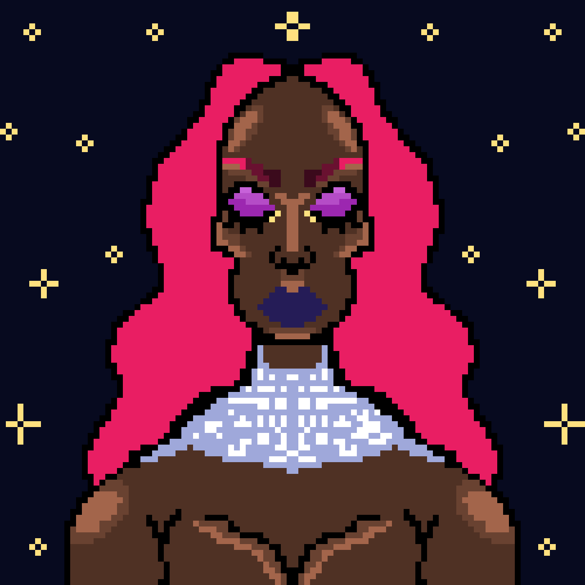 Pixilart - star queen by PictorOfficial