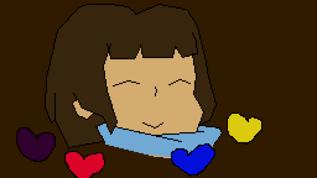 Pixilart - Frisk by GoldenSun