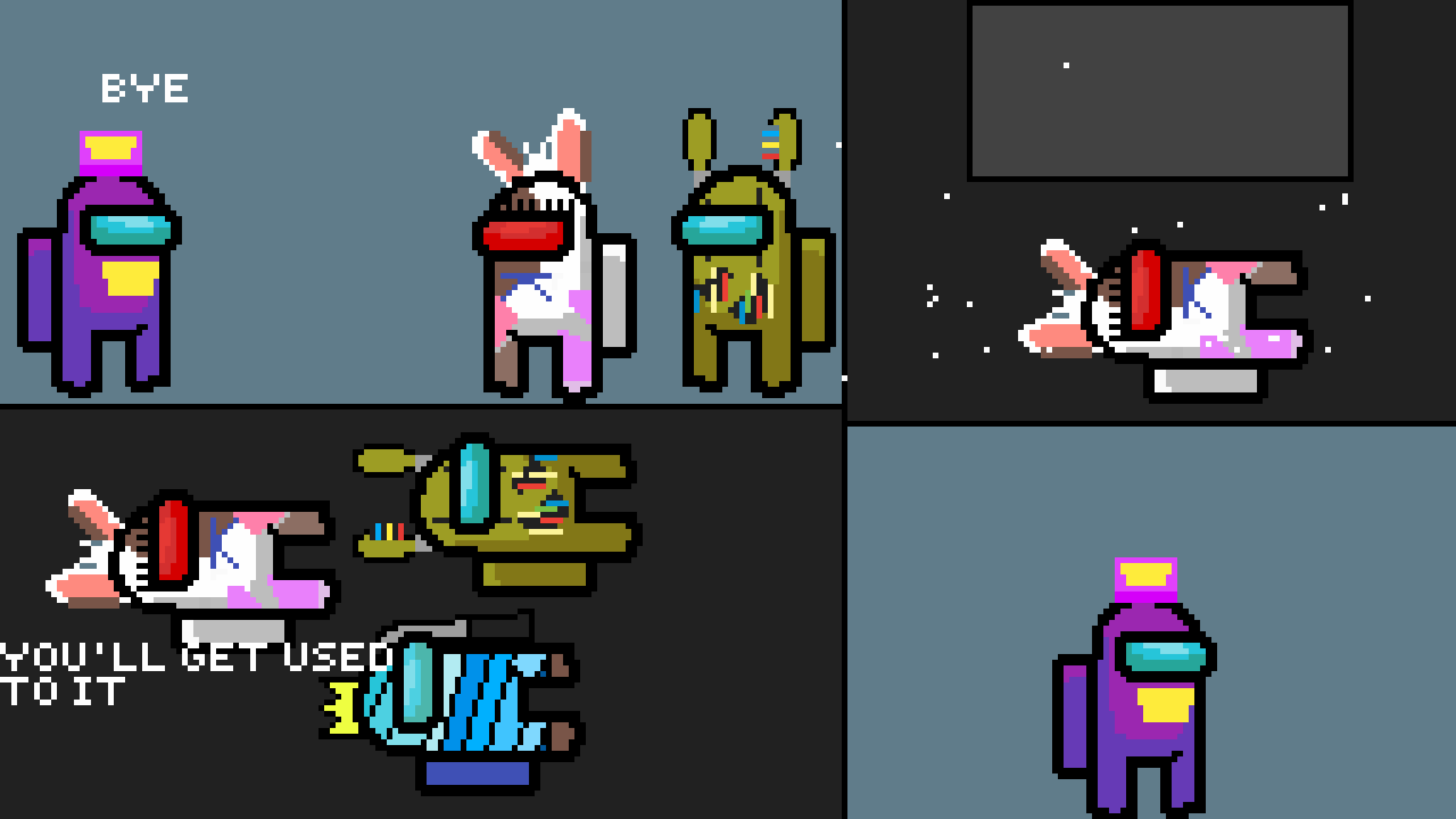 Episode 30 - among us you look sus - Pixilart Comics