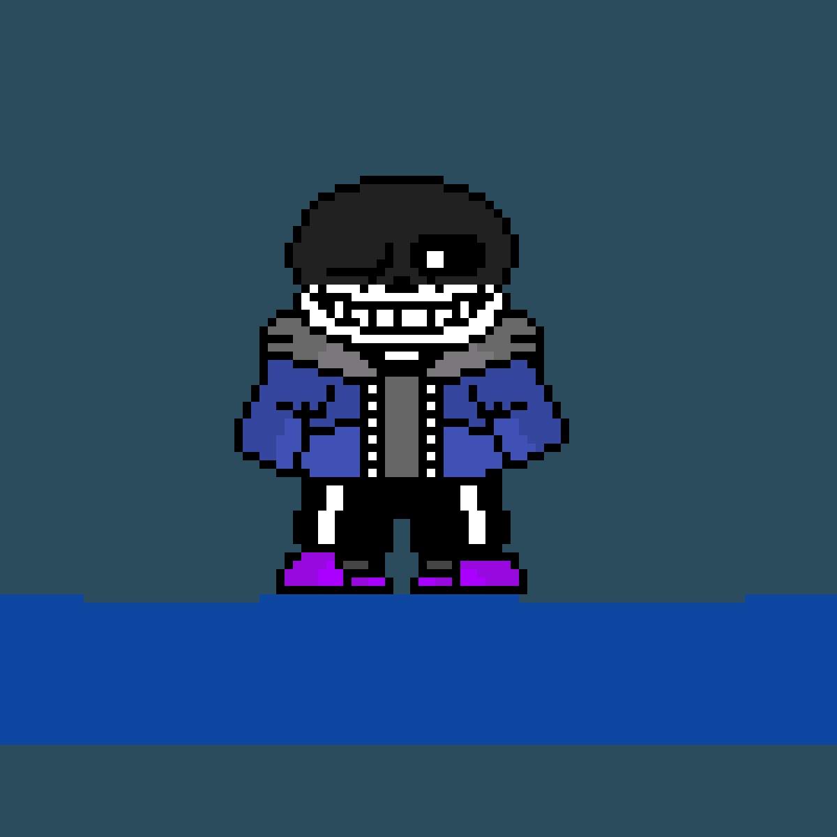 Editing Sans Base Sprite - Free online pixel art drawing tool - Pixilart