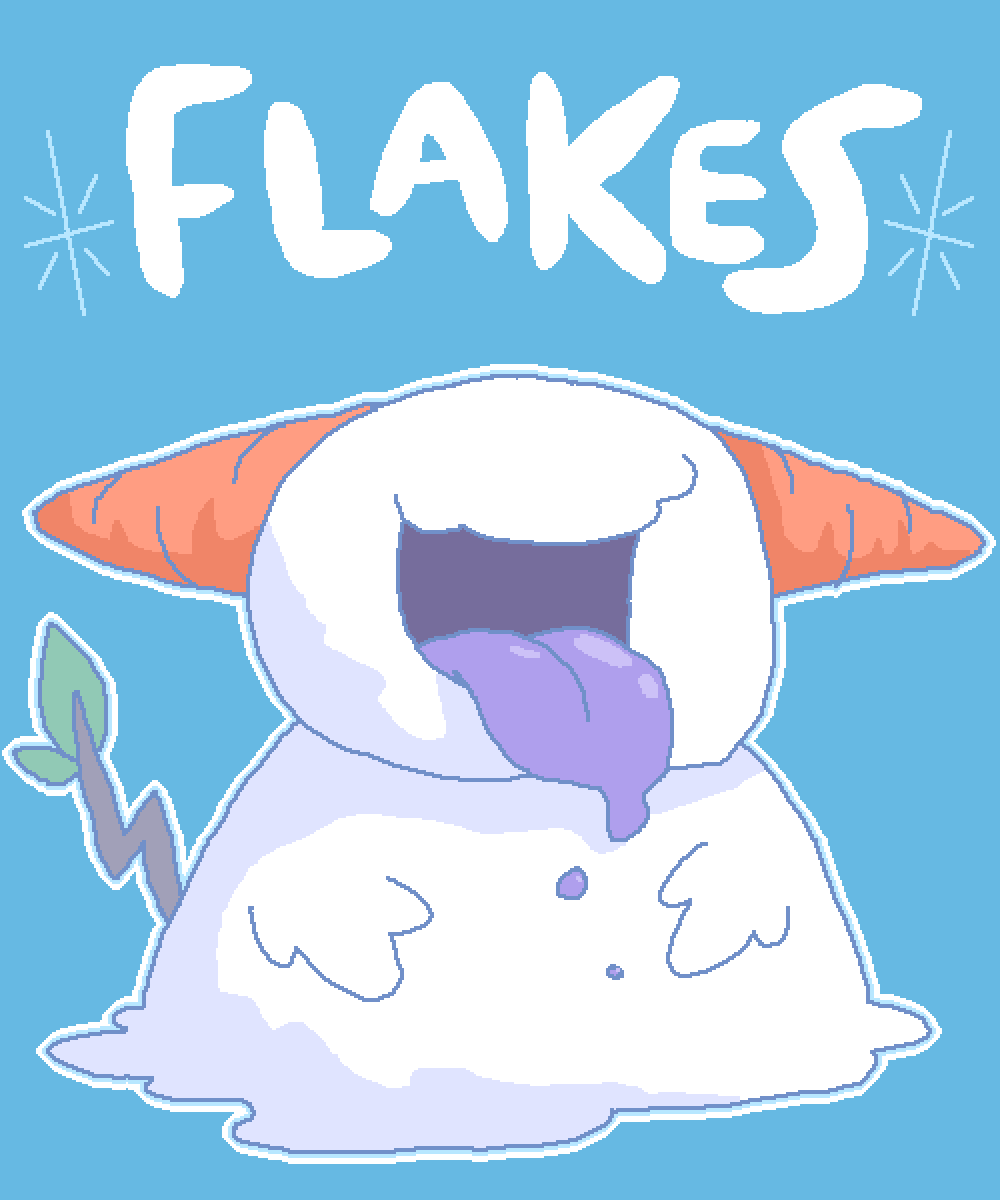 Pixilart - Flakes by Dopey-Dragonite