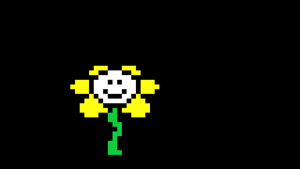 Pixilart - Flowey by Ipadryan