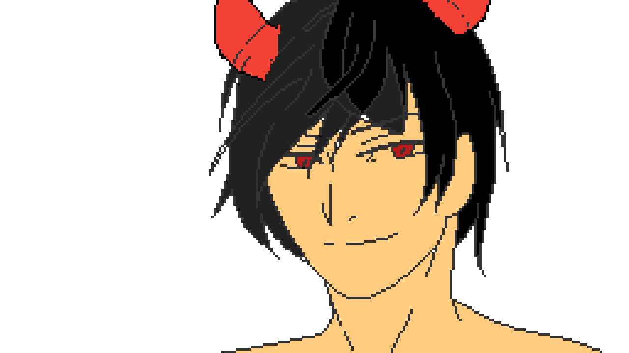 Pixilart - Demon boy thingy by MicaelaBnHaPue