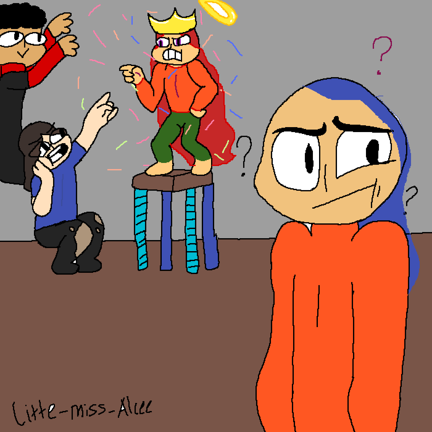 Pixilart - spaghetti confetti by BenimaruYamato