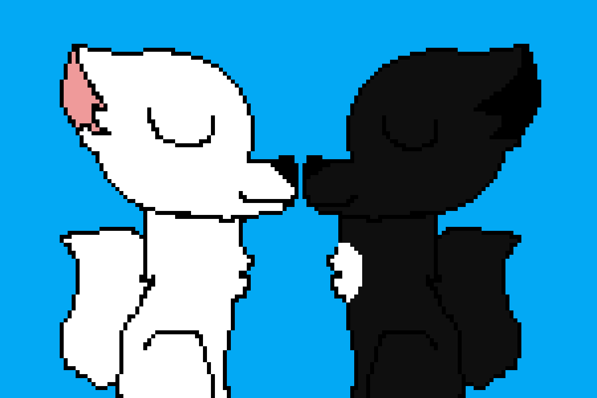 Pixilart - Raven and Fern is my number 1 otp of 2018 by Liberty