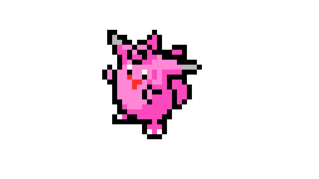 Pixilart - #36 - Clefable by GalaxyPanda