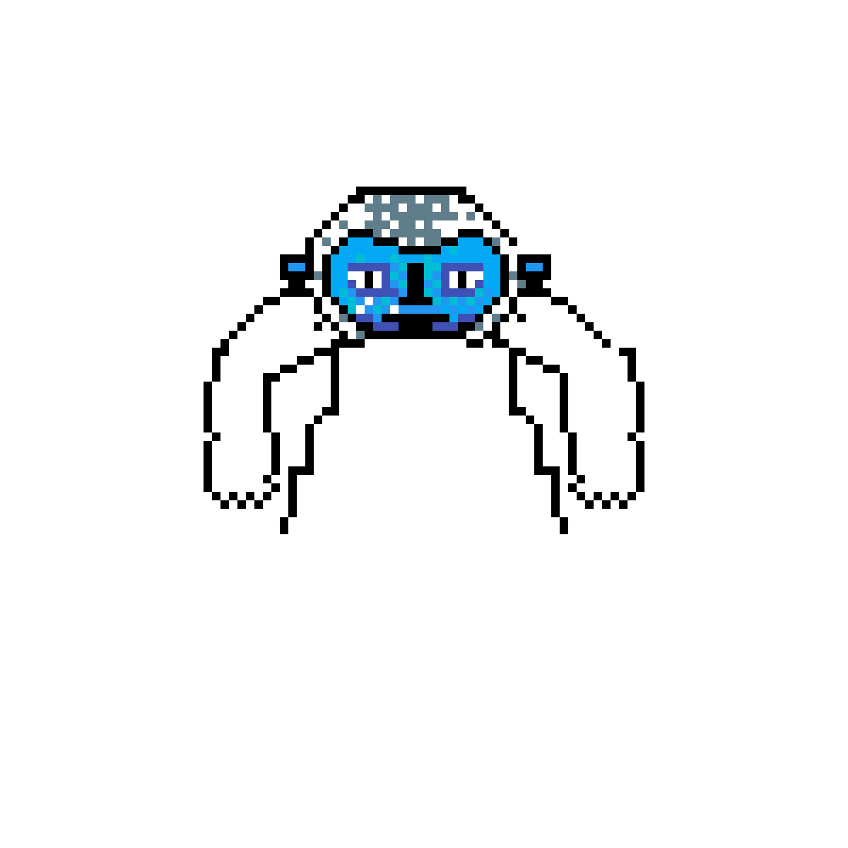 Editing The Yeti - Free online pixel art drawing tool - Pixilart