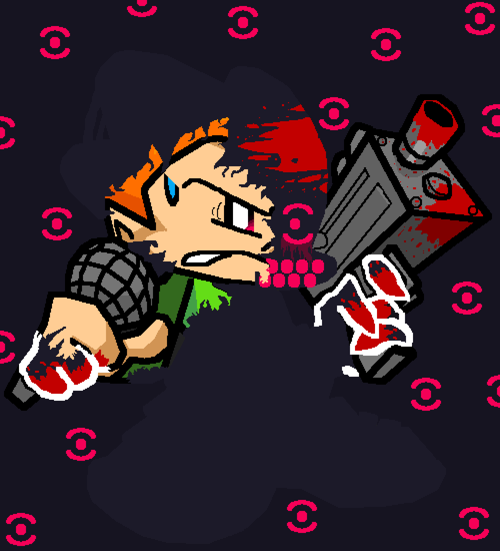 Pixilart - Corrupted Pico 4 0 by ZainCorona