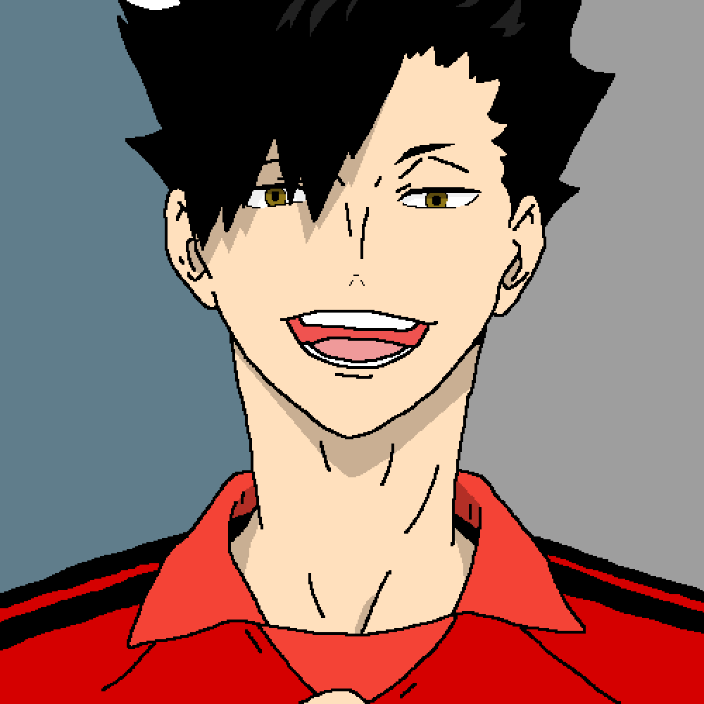 Pixilart - Tetsur Kuroo by Cariofy