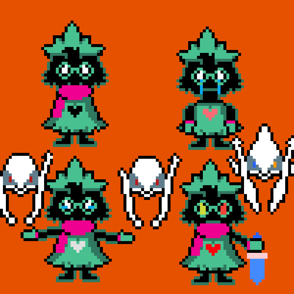 Pixilart - Ch2 ralsei by Readable