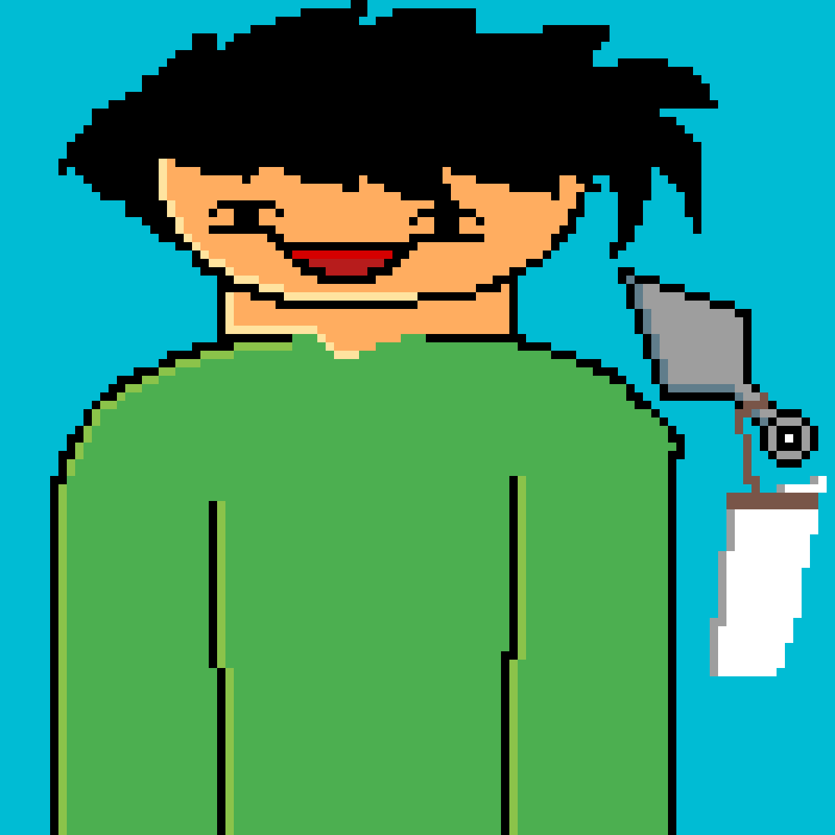 Pixilart - Kunai Throw by HHOOOYYAHHH